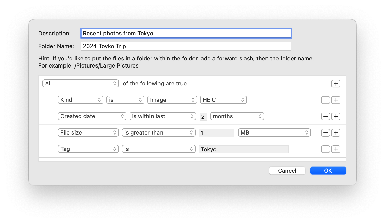 Folder Tidy - Quickly organize folders