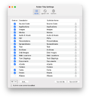 Folder Tidy - Quickly organize folders