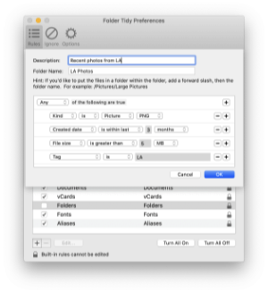 Folder Tidy - Quickly organize folders