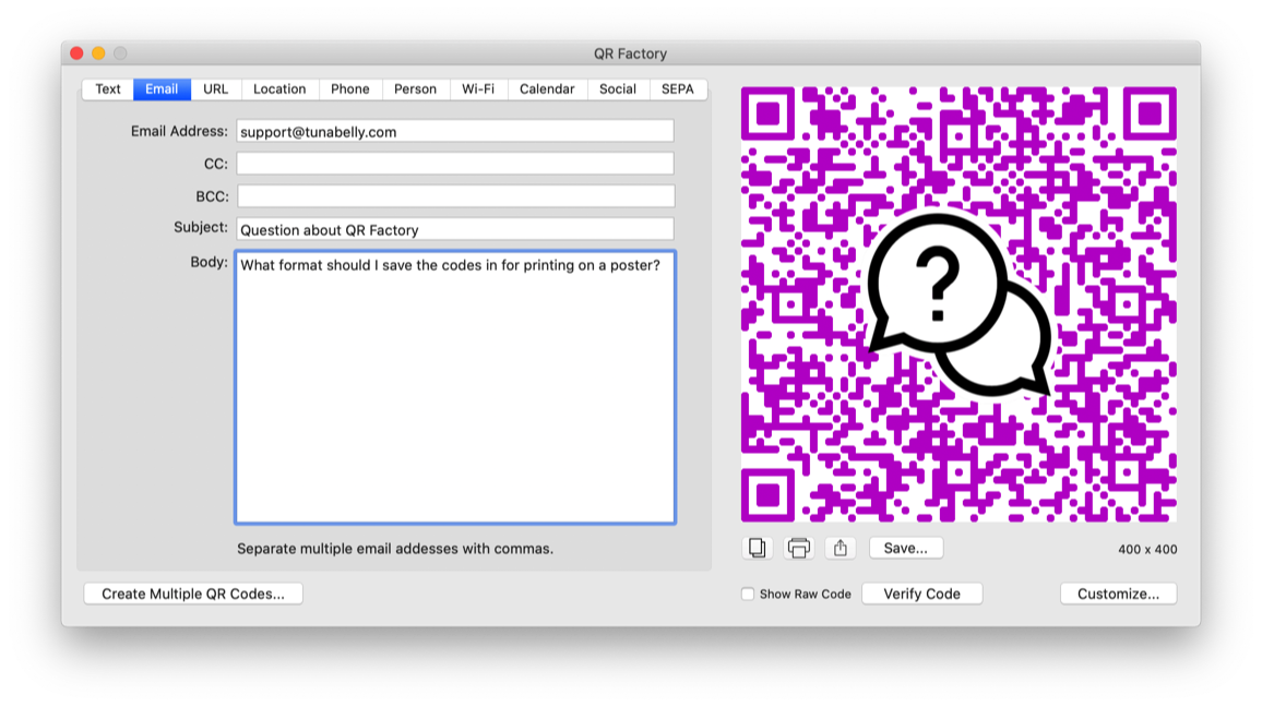 QR Factory: Professional QR Codes