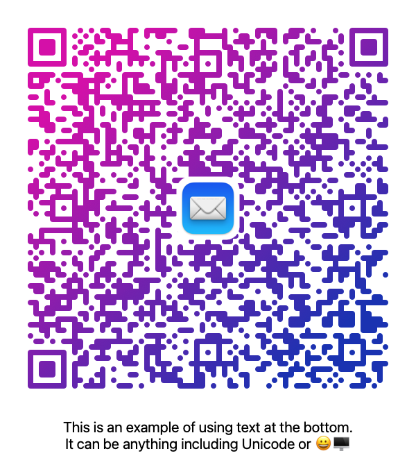 Stunning QR codes for print and web