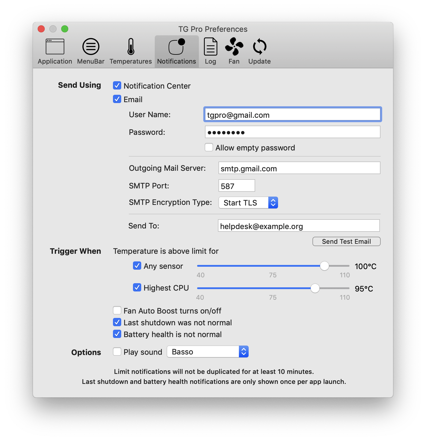 TG Pro - Temperature monitoring & fan control